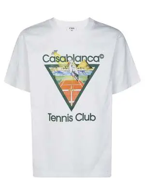 Casablanca 100% Organic Cotton T-shirt - Bianco