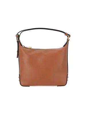 TOD`S Tod's Italian Calf Leather Shoulder Bag - Brown