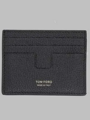 TOM FORD Leather Wallet - Black