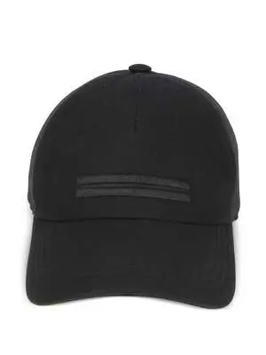 Zegna Cotton Baseball Cap With Embroidered Detailing