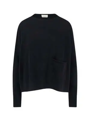 MA'RY'YA Wool-cashmere Sweater For - Black