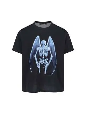 Our Legacy Our Legacy Angel Print 100% Cotton T-Shirt Multicolour