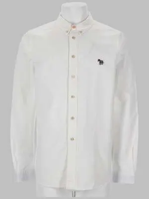 Paul Smith Organic Cotton Button-down Shirt - White