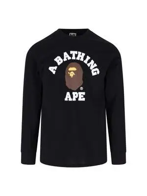A BATHING APE Classic College T-shirt