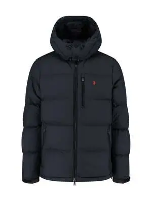 Polo Ralph Lauren Zip Front Collared Jacket - Black