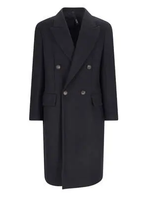 HEVO Virgin Wool & Polyamide Jacket - Blue