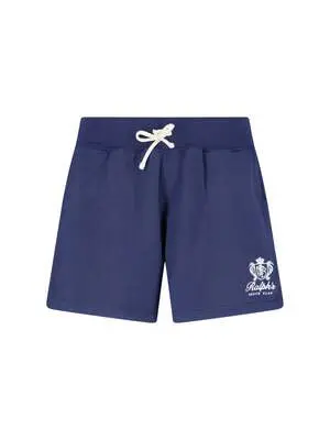 Polo Ralph Lauren Logo Graphic Drawstring Shorts