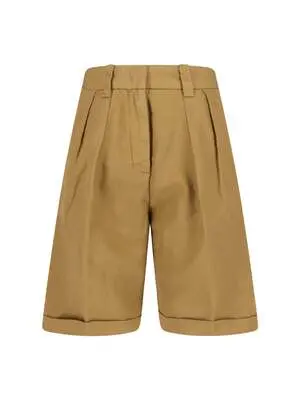 Aspesi Lightweight Cotton-linen Trousers For