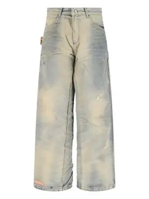 PDF 100% Cotton Denim Jeans - Light Blue