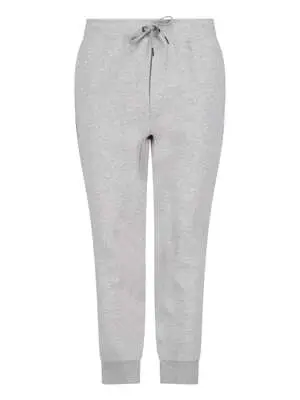 Polo Ralph Lauren Cotton Blend Jogger Trousers With Drawstring Waist - Grey
