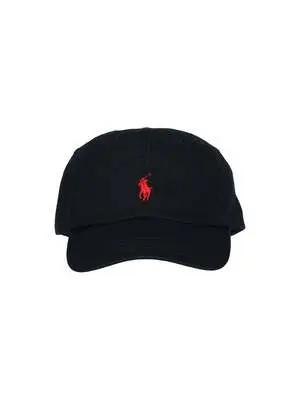 Polo Ralph Lauren 100% Cotton Baseball Cap - Black