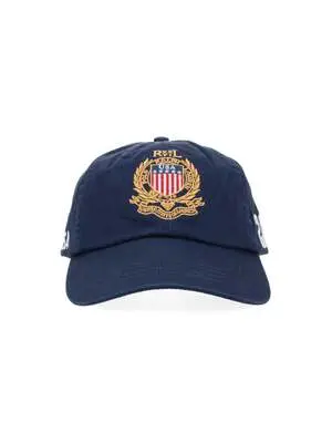 Polo Ralph Lauren Baseball Cap With Embroidered Logo - Blue