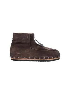 MAGLIANO Suede Leather Boots - Brown