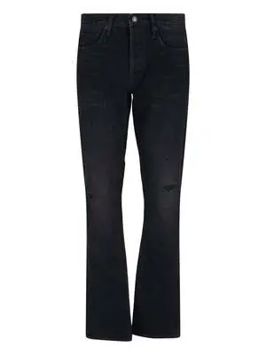 TOM FORD Stretch Denim Jeans With Cotton-lined Construction - Black
