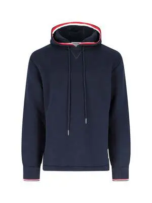 Thom Browne Cotton Hooded Sweatshirt
