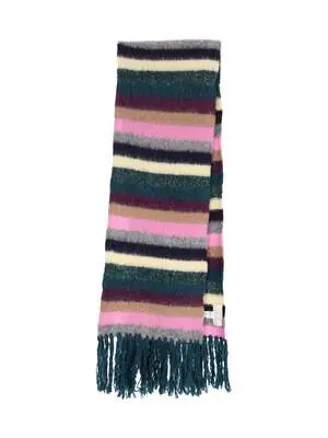 ERL Alpaca, Mohair & Wool Scarf - Multicolour