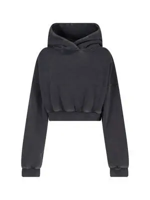 ENTIRE STUDIOS Organic Cotton Cropped Hoodie