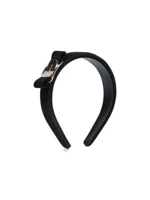 FERRAGAMO Lamb Leather Shoulder Bag - Black
