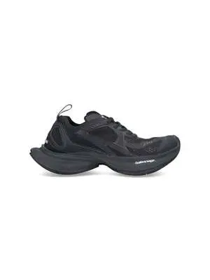 Balenciaga Technical Sneakers With Tpu Support - Black
