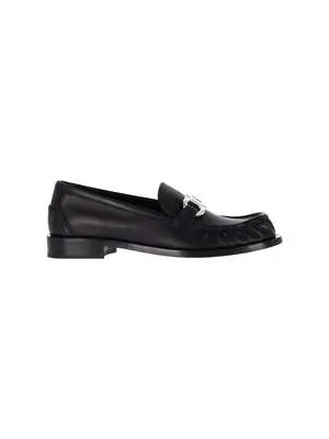 FERRAGAMO Leather Bit Loafer