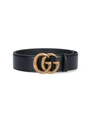 Gucci Calfskin Leather Belt - Black