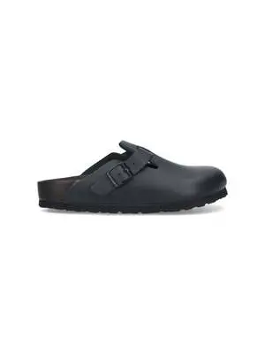 BIRKENSTOCK Elegant Boston Sabots - Black
