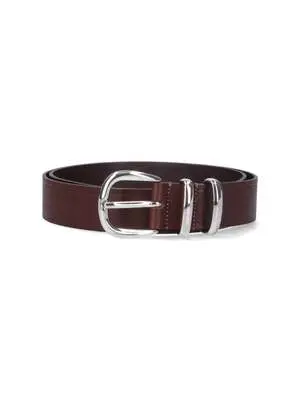 SUNFLOWER Sunflower Leather Belt For Men Brown