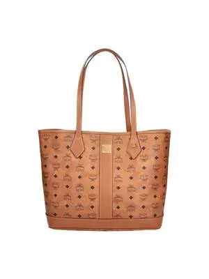 Mcm Cowhide Leather Crossbody Bag - Brown
