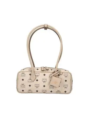 Mcm Mini Style Crossbody Bag - Beige