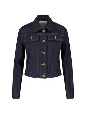 Thom Browne 100% Cotton Jacket - Blue