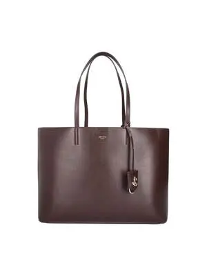 JIMMY CHOO Structured Tote Bag - Brown