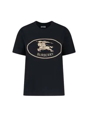 Burberry Graphic T-shirts For Women