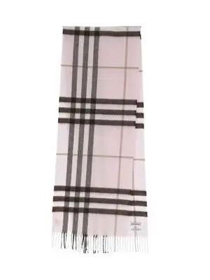 Burberry Luxury Cashmere Scarf For - Pink