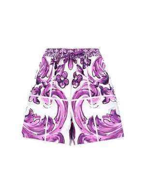 Dolce & Gabbana Printed Swim Shorts