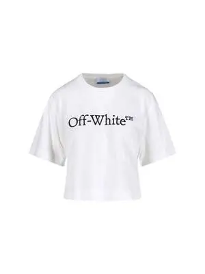Off-White Cotton Jersey T-shirt - White