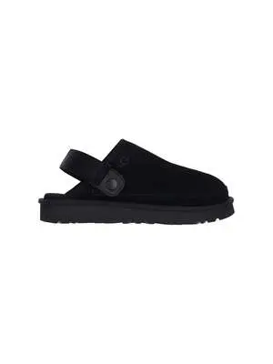 UGG Leather Sandals - Black