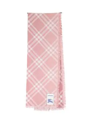 Burberry 70% Wool & 30% Mulberry Silk Scarf For