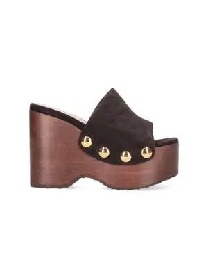 GIANVITO ROSSI Gianvito Rossi Suede Pointed Toe High Heel Pumps