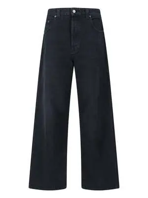 Khaite High-rise Wide-leg Jeans