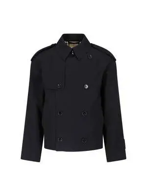 Burberry Double-breasted Trench Jacket