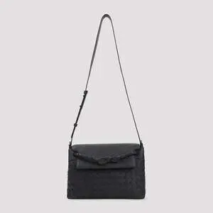 Bottega Veneta Mini Andiamo Messenger Bag - Black