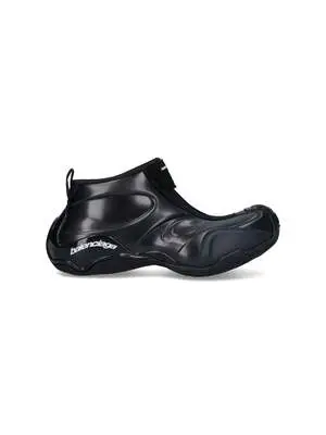 Balenciaga Sock-style Low-top Sneakers - Black