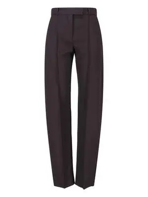 Alexander McQueen High-waist Tailored Straight-leg Trousers