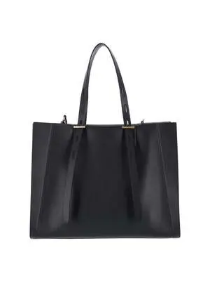 MINOBOSSI Mini Leather Crossbody Bag - Black