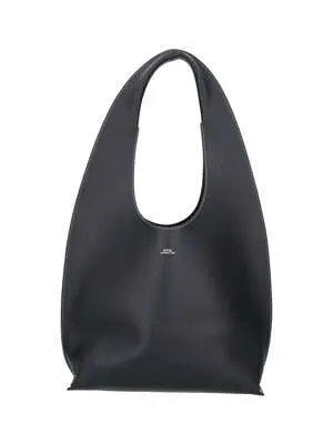 A.p.c. Mini Bag In Leather - Black