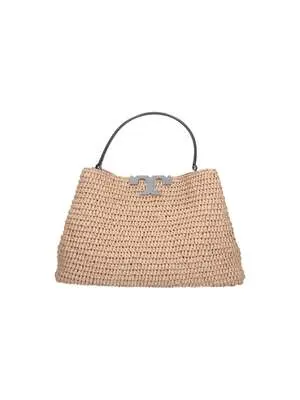 Tory Burch Crochet Top-handle Tote Bag