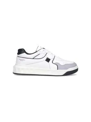 Valentino Garavani 100% Leather Low-top Sneakers - White