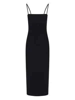 Alexander Wang Silk-blend Viscose Dress - Black