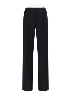 Alexander Wang Sculpted Stretch Wool Trousers
