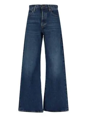 FRAME High-rise Straight Leg Jeans